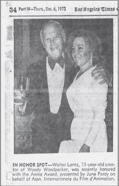 The Annie Awards Archive | 1972 & 1973